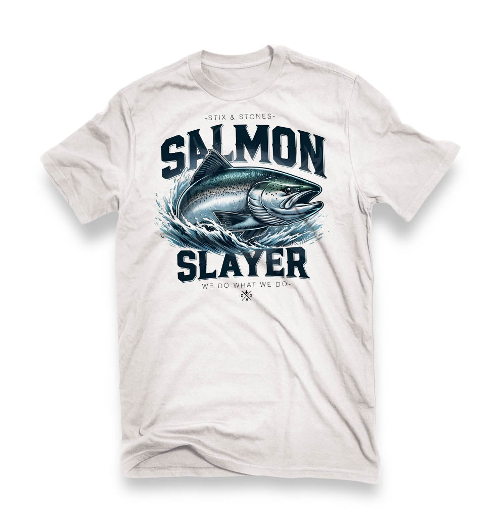 SALMON SLAYER – Stix & Stones
